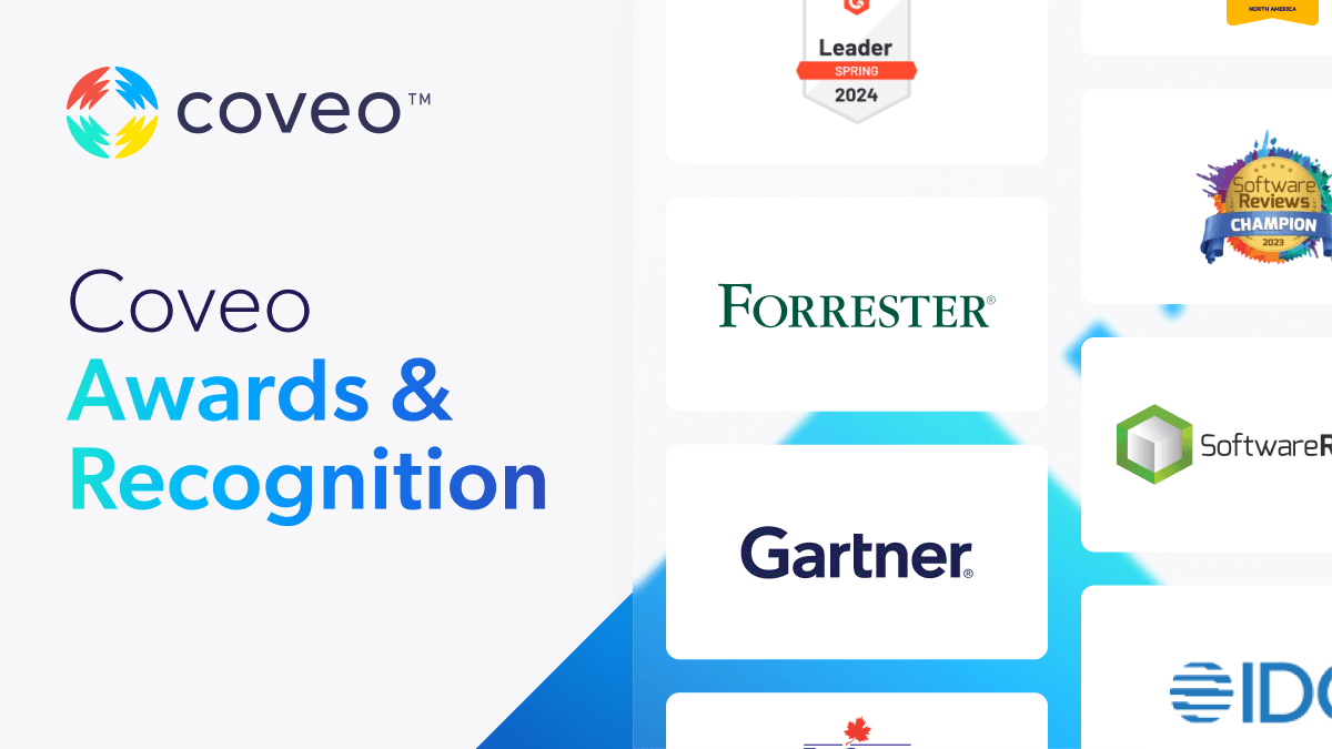 Coveo awards and recognition