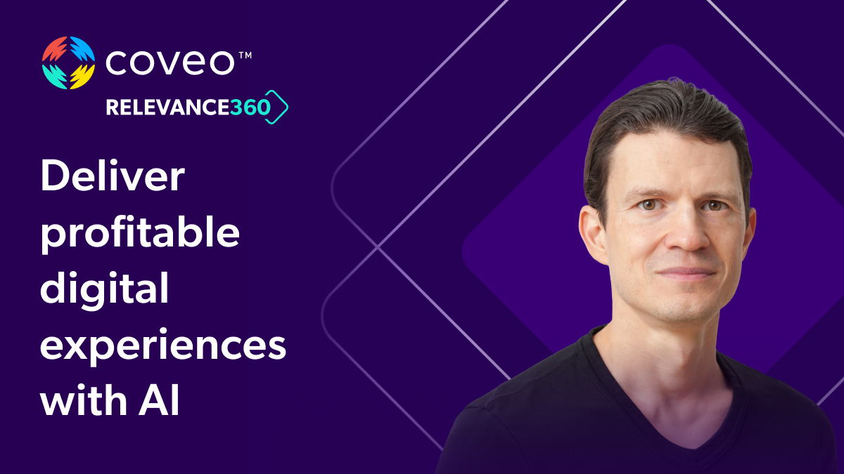 Deliver profitable digital experiences with AI | Coveo