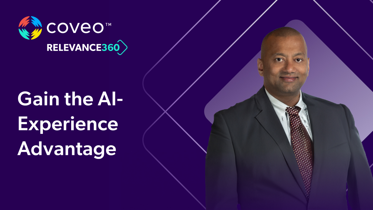 Gain the AI-Experience Advantage | Coveo