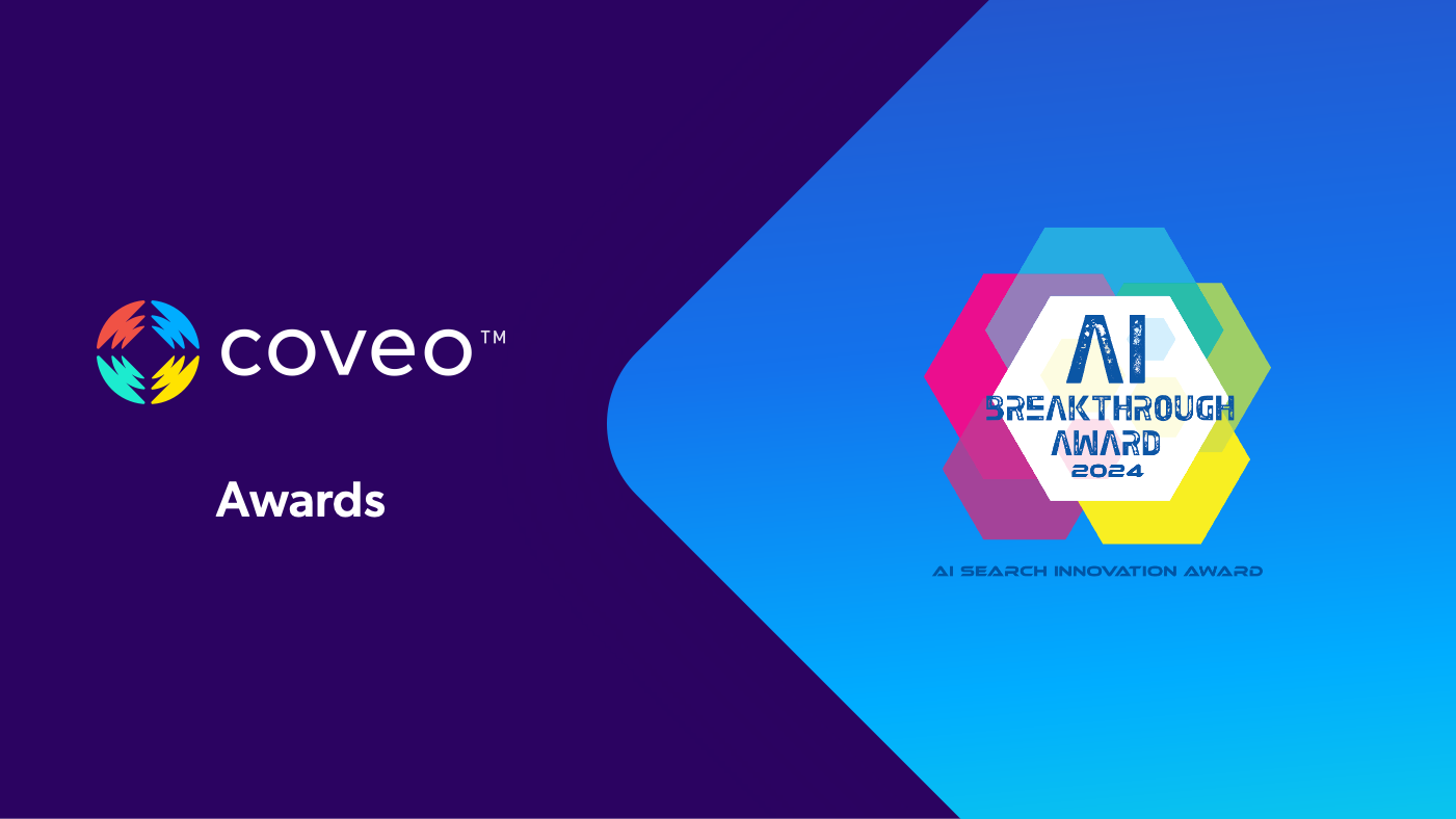 AI Breakthrough Award | Coveo