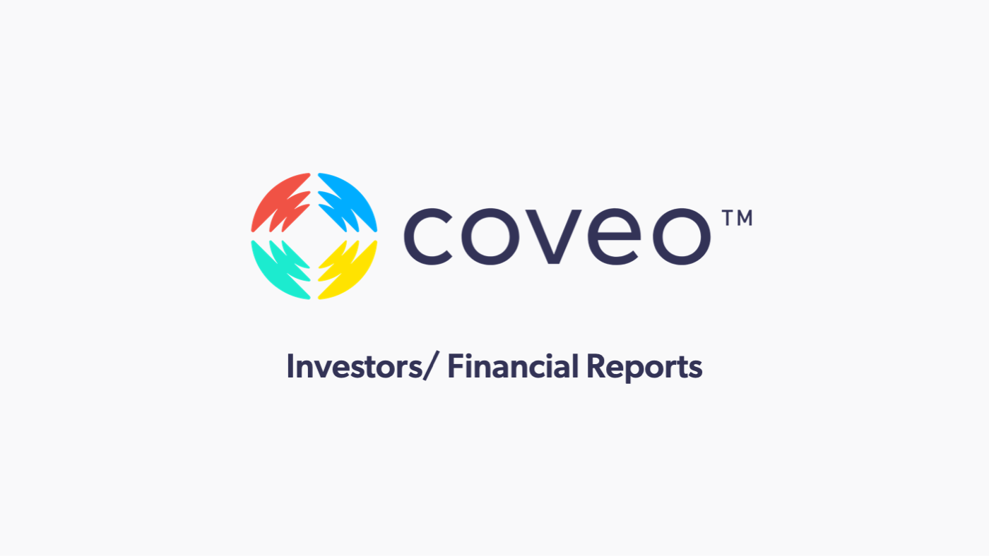 Coveo Reports First Quarter Fiscal 2025 Financial Results