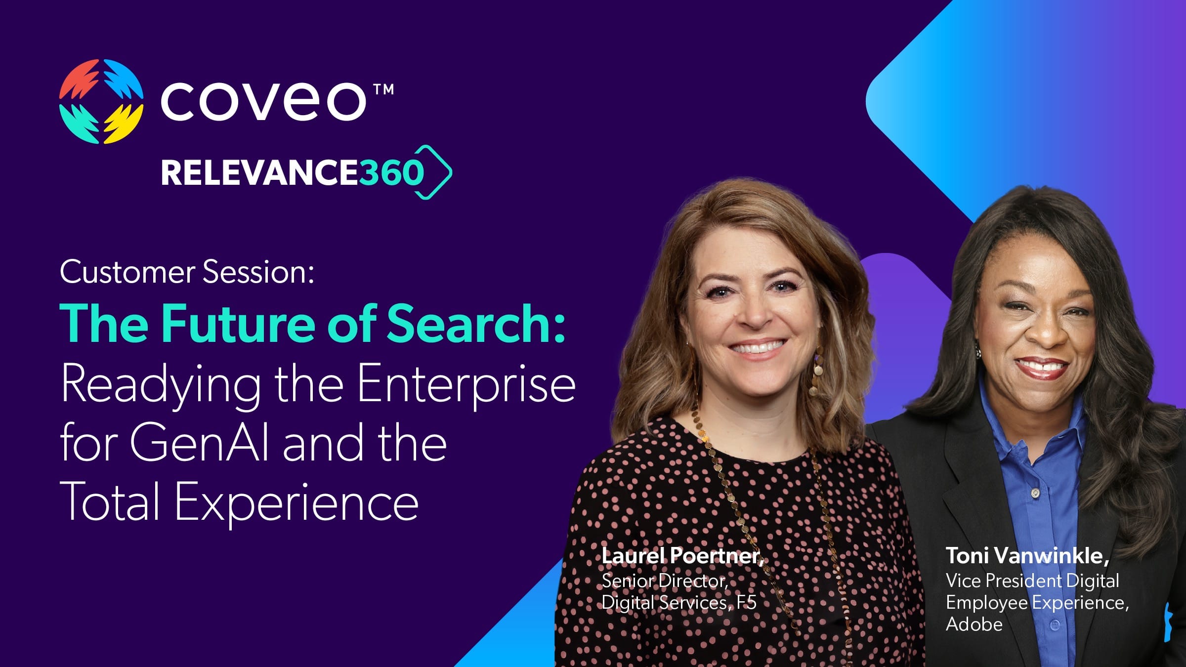 Customer Session: The Future of Search: Readying the Enterprise for GenAI and the Total ...