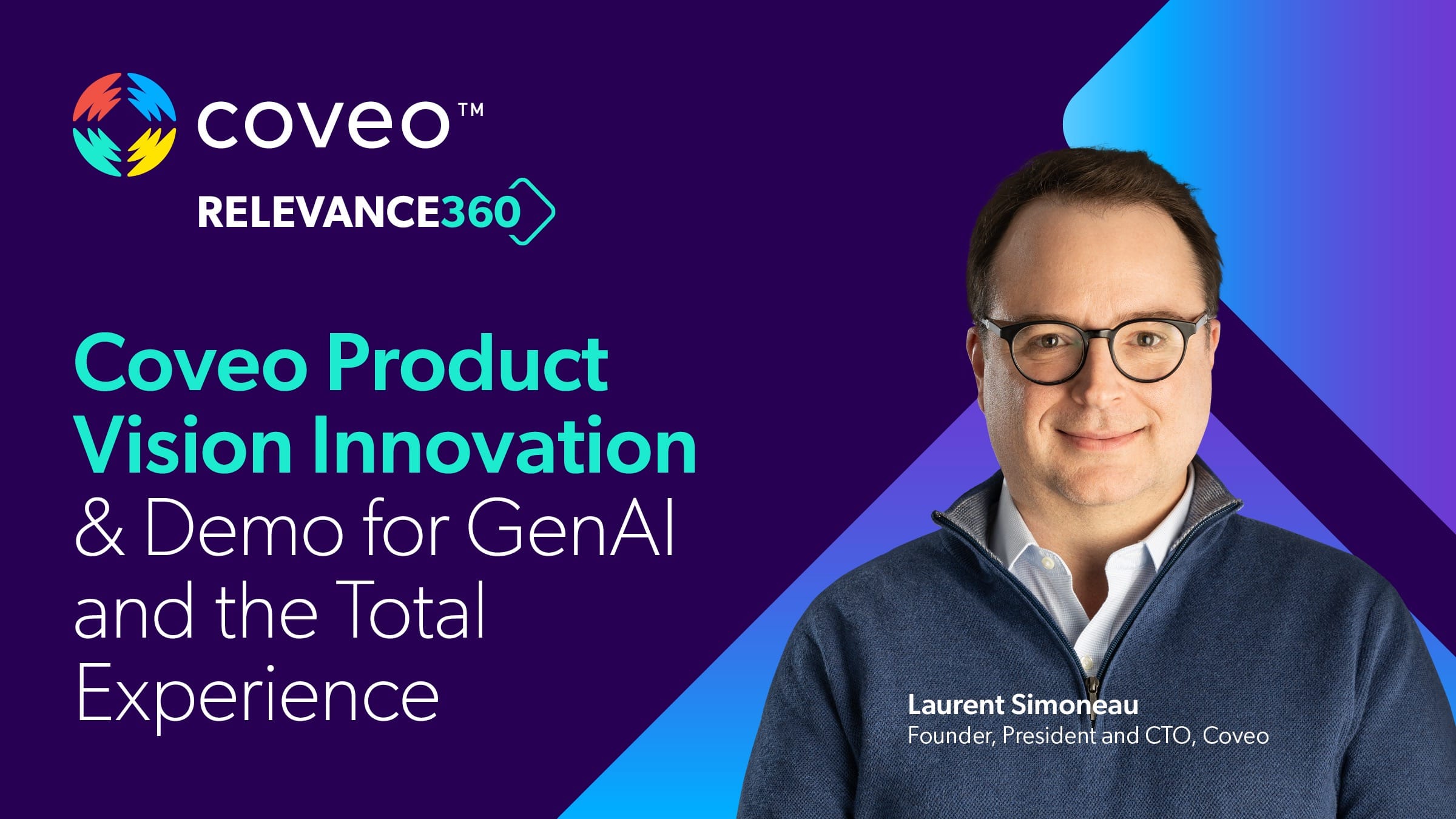 Coveo Product Vision Innovation & Demo for GenAI and the Total Experience