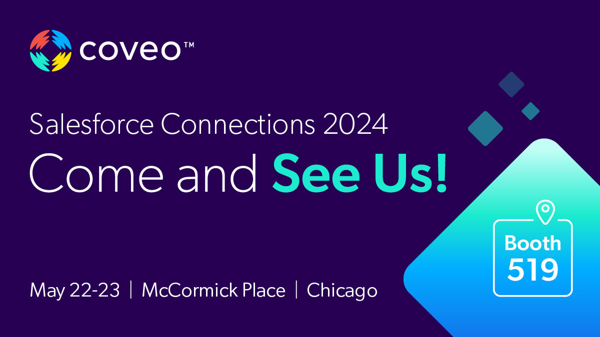 Join the Relevance Revolution at Salesforce Connections | Coveo