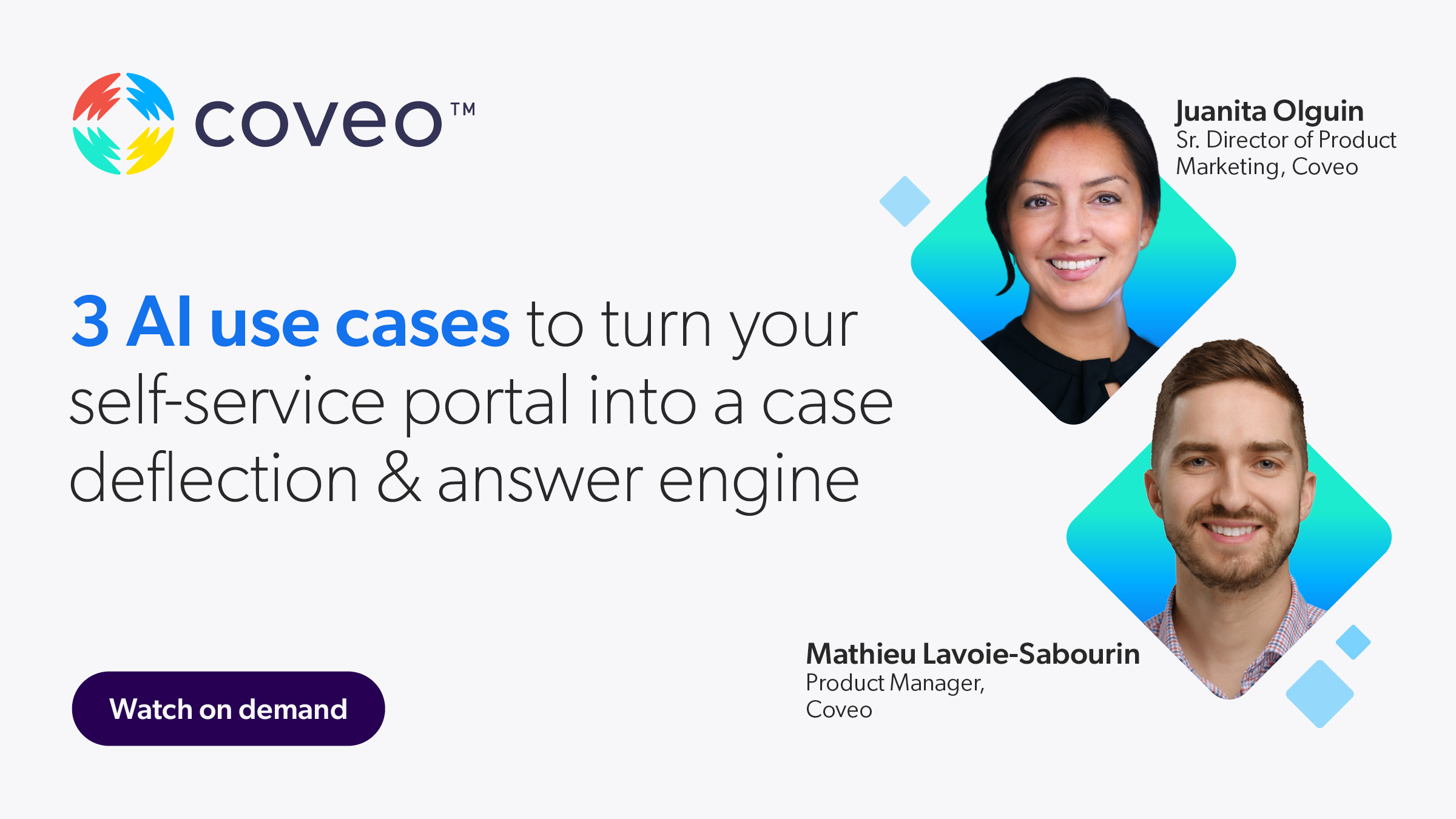 3 AI use cases to turn your self-service portal into a case deflection ...