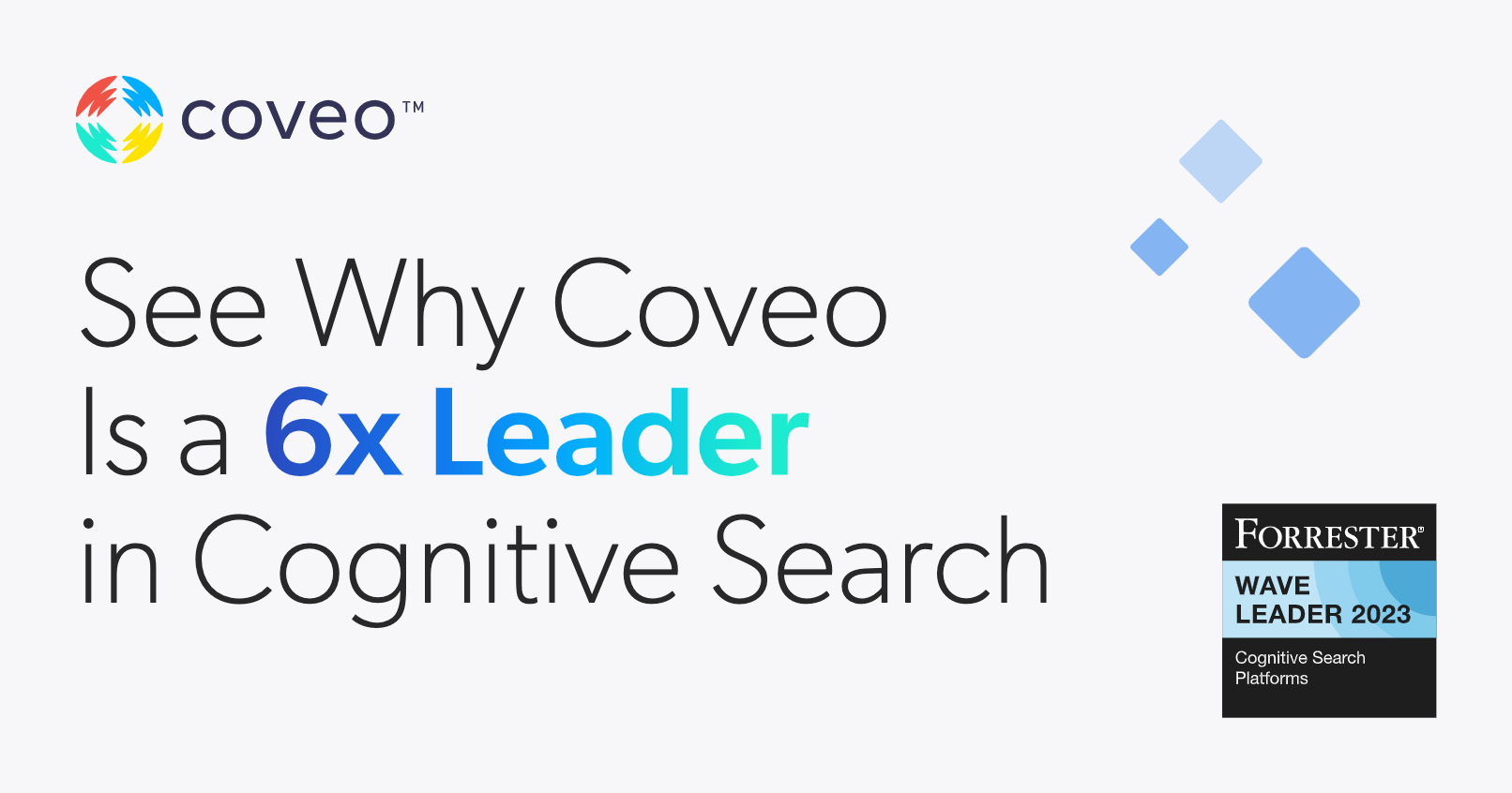 The Forrester Wave™: Cognitive Search | Coveo The Forrester Wave™: Cognitive Search | Coveo