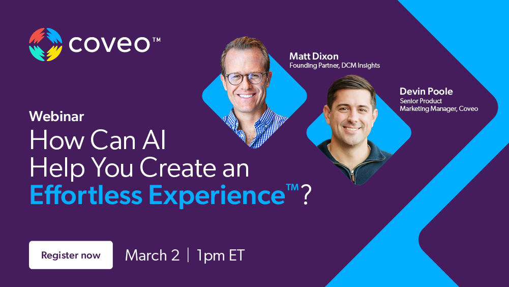 How can customer service leaders use AI to create an effortless ...