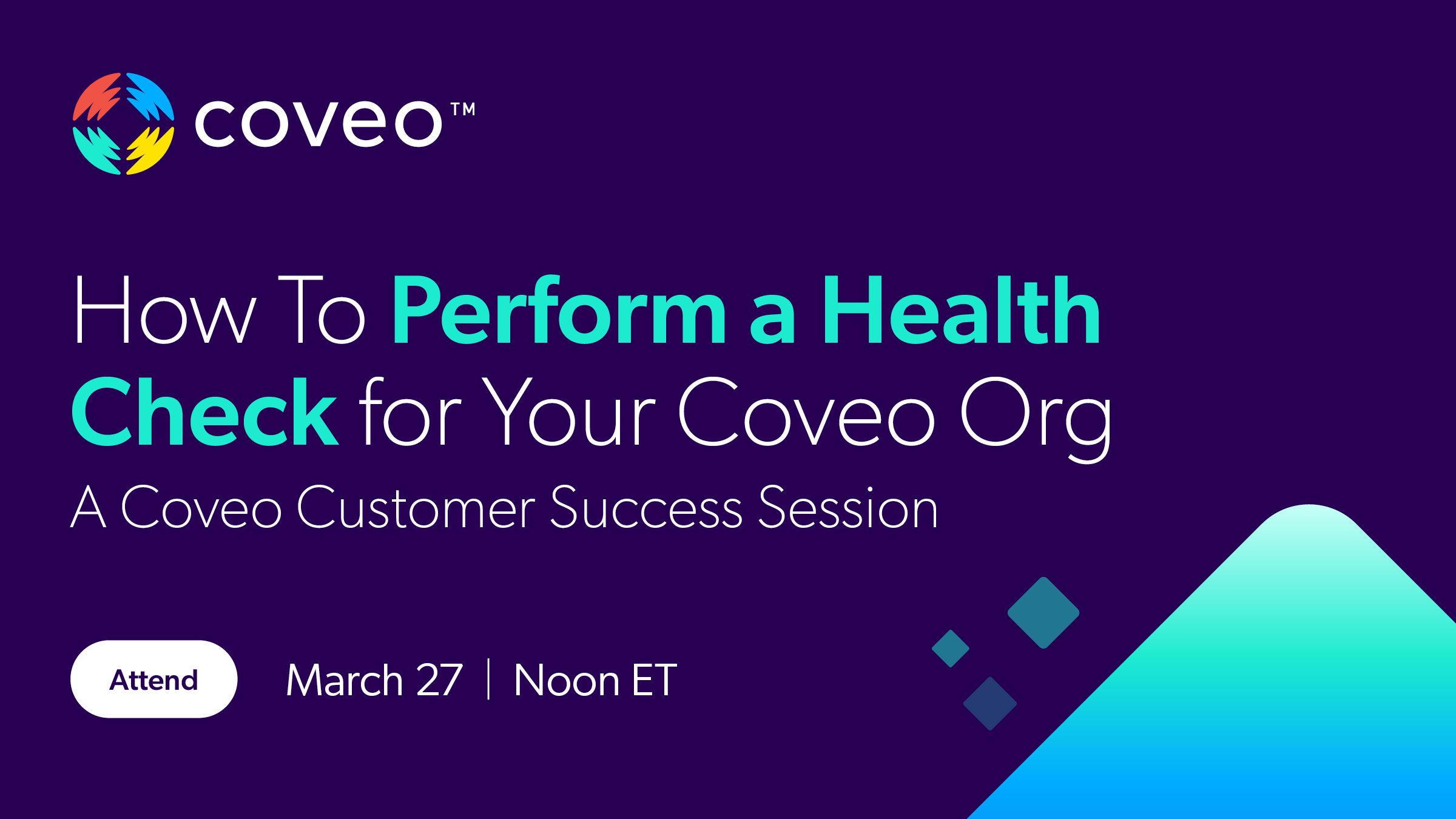 Analyze and Optimize: How To Perform a Healthcheck for your Coveo Org