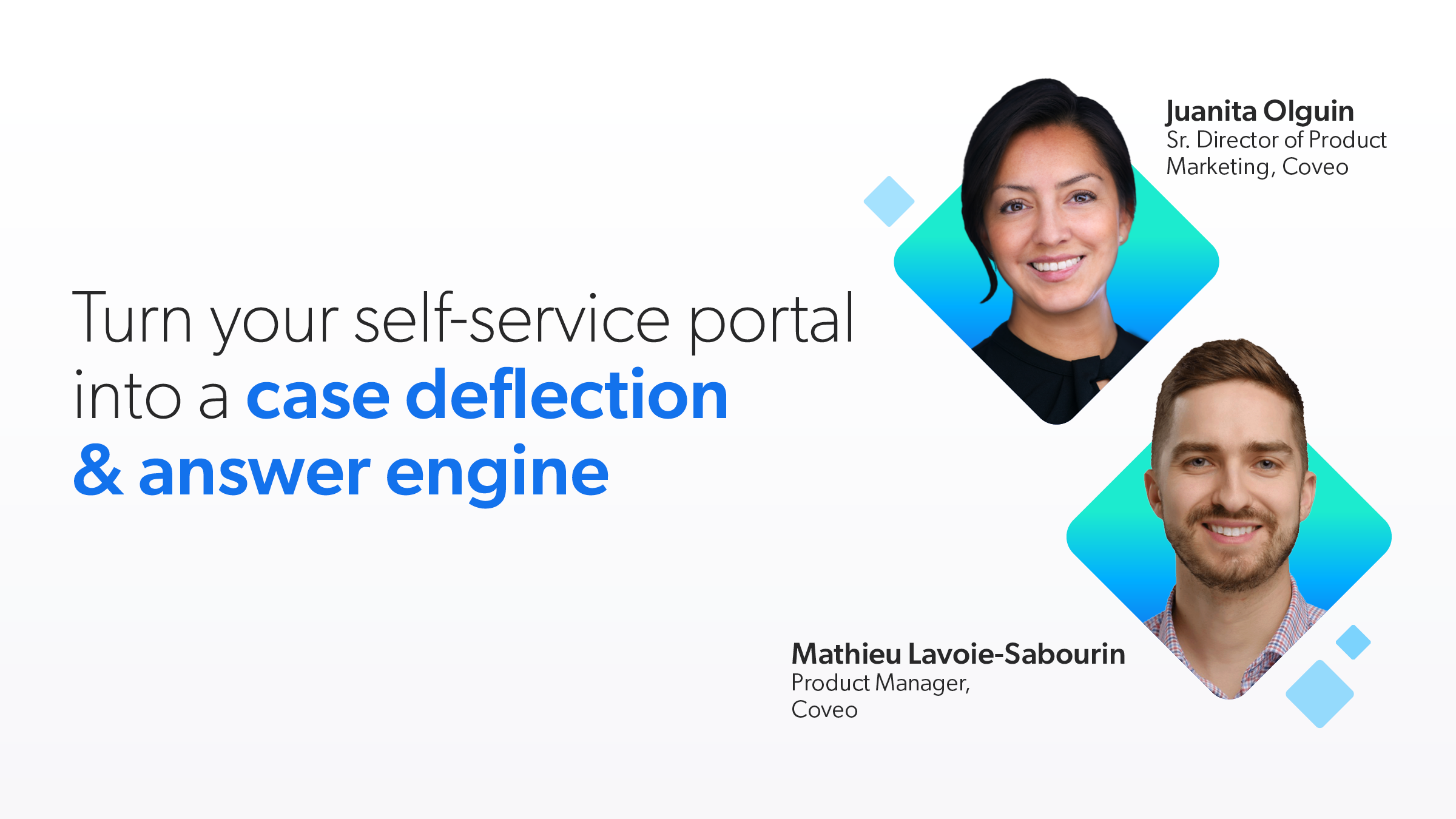 Turn Your Self-Service Portal into a Case Deflection & Answer Engine | Coveo