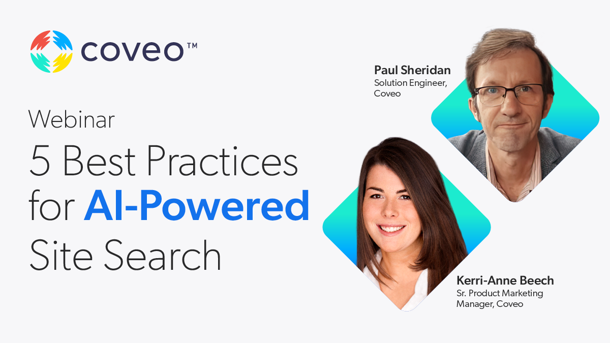 5 Best Practices for AI-Powered Site Search | Coveo
