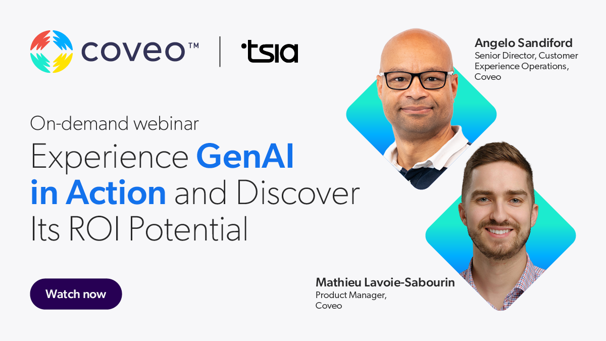 Experience GenAI in Action & Discover Its ROI Potential | Coveo
