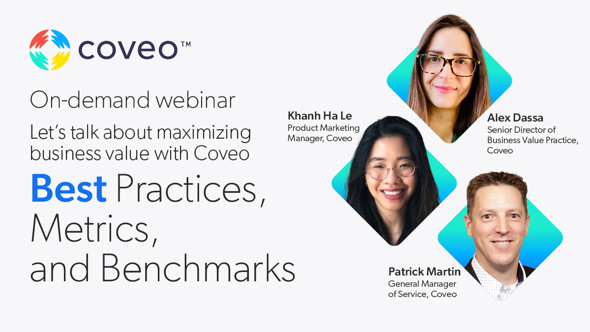 Maximize Self-Service Success and Case Deflection with Coveo