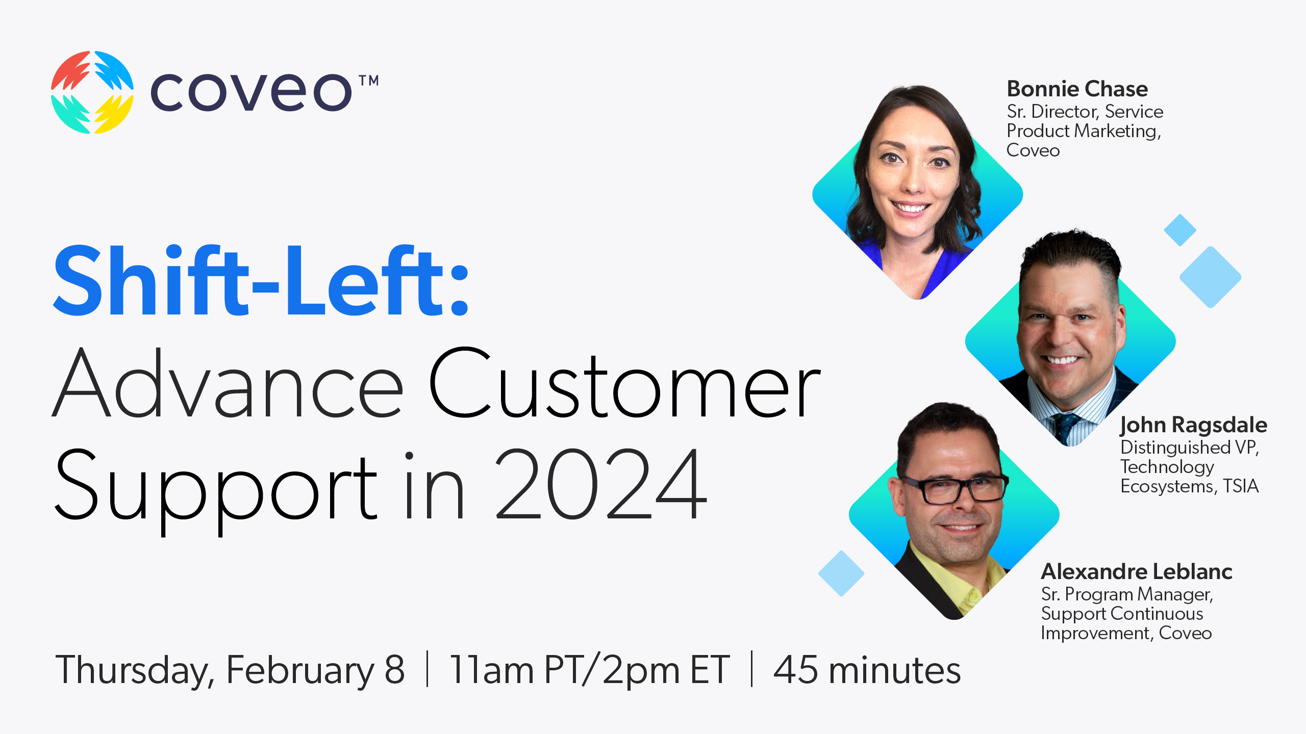 TSIA Shift-Left in the Wild: Advanced Customer Support | Coveo